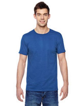 Fruit Of The Loom Herren, Regular Fit, T-Shirt, Premium Tee Single, GR. Medium (Herstellergröße: Medium), Blau (royal)