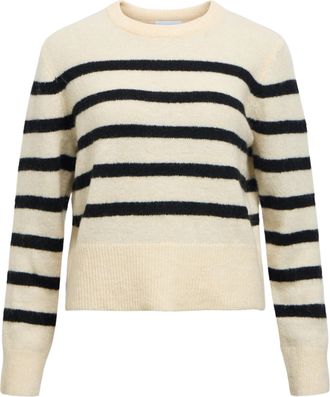 Object Objaggie L/S Re Knit Pullover Noos