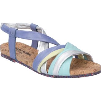 Josef Seibel Damen Sandale Henriette 03 in jeans-multi