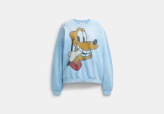 Coach Disney X Coach Pluto Sweatshirt Mit Rundhalsausschnitt