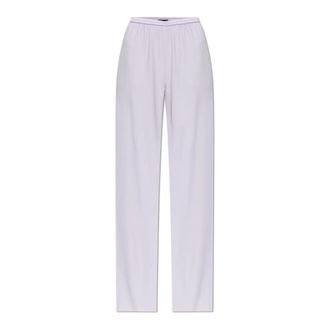 Emporio Armani Weite Hose - - Trousers - Damen - Lila - M