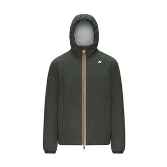 K-Way Veste Slim R&eacute;versible Jack - Homme - Vestes - Vert - Taille: S