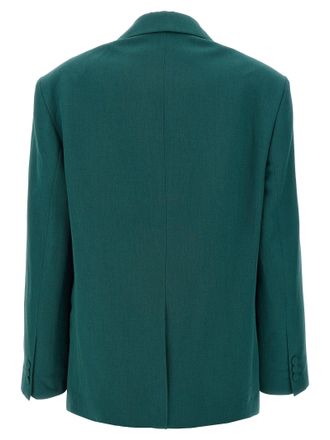 Dries Van Noten Birdy Blazer - Teal