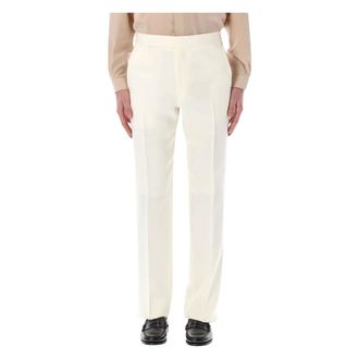 Lardini Homme, Pantalons, Blanc, Taille: 2XL EcoVero Pantalons