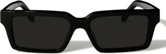 Off-white Schwarzer Rahmen Graue Linse Sonnenbrille - - Accessories - unisex - Schwarzk - 54 MM