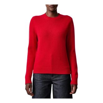 Barbour Pull Woodhouse en maille - Femme - Pulls - Rouge - Taille: 40 FR