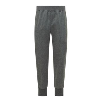 Jil Sander Homme, Pantalons, Gris, Taille: M Wool Jogger Pants