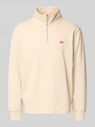 Levi's Regular Fit Troyer mit Label-Detail