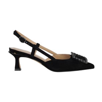 Alma En Pena Niedriger Absatzschuh mit Verzierung - - Shoes - Damen - Schwarzk - 38 EU