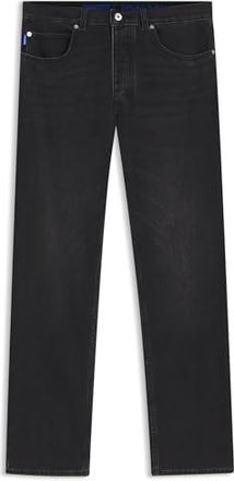 HUGO BOSS Hommes Jonah Jean Regular en Denim Gris fonc&eacute;