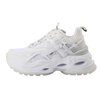 Buffalo Damen Triplet Harrow Sneaker, White, 38 EU