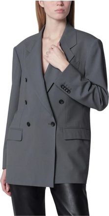 Tagliatore Femme, Vestes, Gris, Taille: 34 FR Blazer Crois&eacute; Loreley