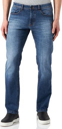 Camel Active Camel Active Herren 48882P6+77 Hose, MID BLUE USED, 32W / 34L