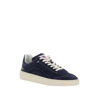 Dsquared2 Baskets Logo Patch basses - Homme - Chaussures - Bleu - Taille: 42 EU
