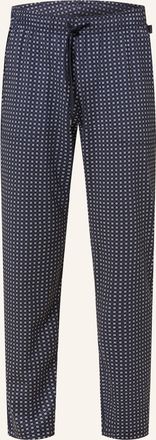 CALIDA Calida Schlafhose Remix Basic Sleep blau