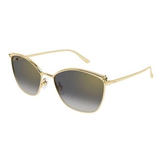 Cartier Ct0595S 001 Sonnenbrille - - Accessories - Damen - Gelb - 59 MM