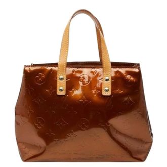 Louis Vuitton Sac &agrave; main Pre-owned Monogram Vernis Reade PM - Femme - Pre-owned - Brun - Taille: ONE Size