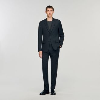 Sandro Anzugsakko aus Wolle