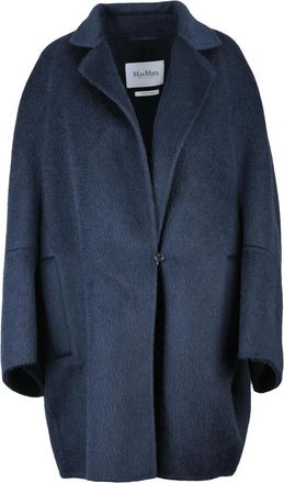 Max Mara Femme, Manteaux, Bleu, Taille: 38 FR Sequoia Coat