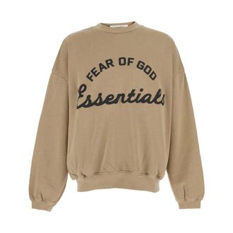 Fear of God Homme, Sweatshirts et sweats &agrave; capuche, Beige, Taille: XS Training 90s SweaT-shirt