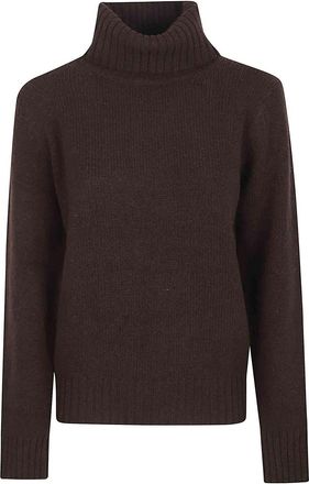 Polo Ralph Lauren Pull Col Rond - Marron