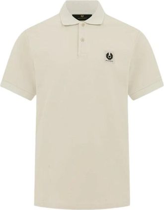 Belstaff Homme, Tops, Beige, Taille: S Polo Beige Pierre Style Classique