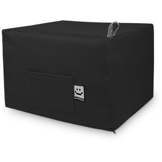 Happers Happers - Pouf Lit Confort Noir Unique Noir