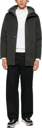 Roberto Ricci Design Parka &agrave; Capuche Classique - Homme - Manteaux - Gris - Taille: XL