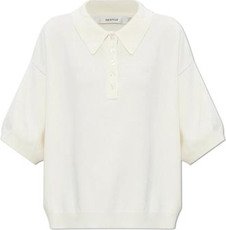 Gestuz Femme, Pulls, Beige, Taille: 40 FR Polo Gztalla