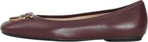 Pinko Ballerines Bordeaux pour femme avec logo Love Birds 36, bordeaux, 40 EU