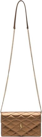 Saint Laurent Paris Quilted-leather Mini Crossbody Bag