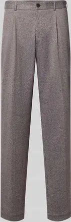 Bugatti Straight Fit Stoffhose mit Baumwoll-Anteil