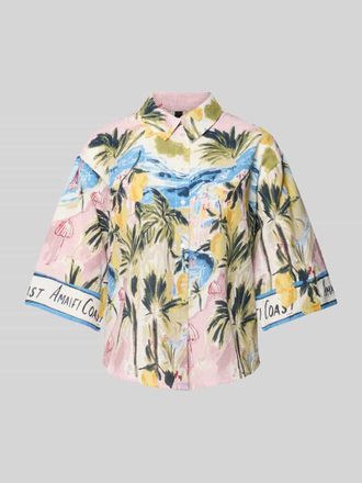 Vero Moda Loose Fit Hemdbluse aus Bio-Baumwoll-Mix Modell EDITH