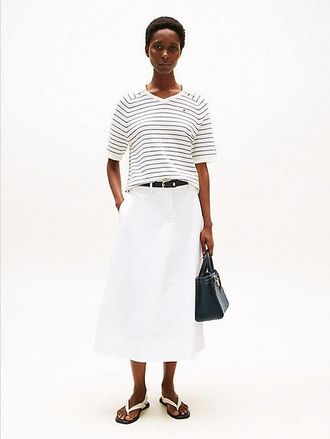 Tommy Hilfiger Jupe longueur midi décontractée