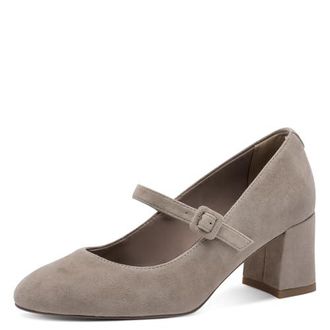 Tamaris Escarpins pour Femme avec Sangle 1-22460-45, Taupe, 42 EU, Taupe, 42 EU