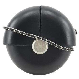 Chanel Sac bandouli&egrave;re Pre-owned Evening In The Air en cuir - Femme - Pre-owned - Noir - Taille: ONE Size