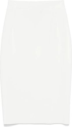 La Petite Robe Di Chiara Boni jupe crayon à coupe mi-longue - Blanc