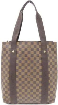 Louis Vuitton unisex, Pre-owned, Brun, Taille: ONE Size Sac fourre-tout en toile vintage Pre-owned