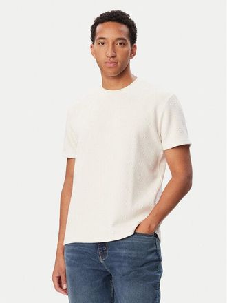 Guess T-Shirt M6BP31 K6723 Creme Regular Fit