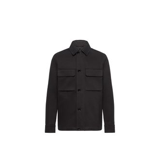 Moncler Moncler Thaldrik Cotton Field Jacket, Homme, Noir, Taille: 1