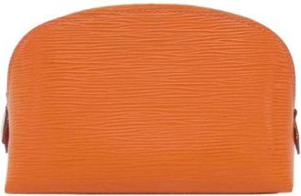 Louis Vuitton Pre-owned Epi Pouch - Femme - Pre-owned - Orange - Taille: ONE Size