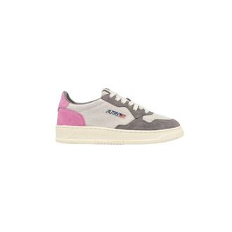 Autry Femme, Chaussures, Multicolore, Taille: 41 EU Baskets Bleues avec Dessus en Daim