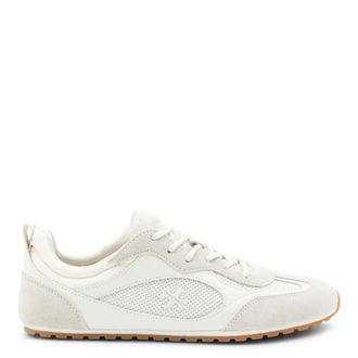 Tory Burch Tory Burch Low-Top Sneaker - White Leather Sneakers - Gr. 9 - in Wei&szlig; - f&uuml;r Damen