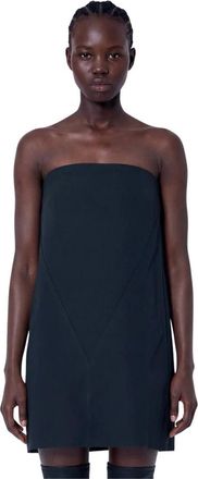 Rick Owens Cropped Sheath Mini Dress - - Dresses - Damen - Schwarzk - M