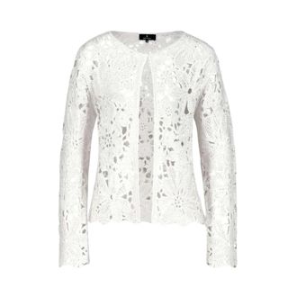 Monari Strickjacke - - Knitwear - Damen - Wei&szlig; - L