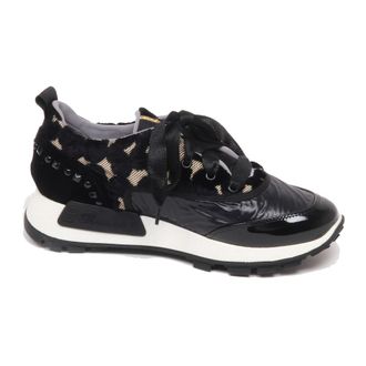 Barracuda Samt Goldschuhe Modell Bd0806B - - Shoes - Damen - Schwarzk - 36 EU