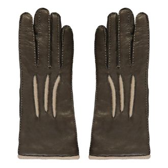 Moorer Guanto Nappa Gloves - Femme - Accessoires - Brun - Taille: 7 1/2 IN