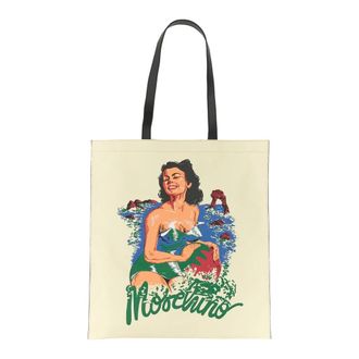 Moschino Hawaiian Print Tote Bag - - Bags - Herren - Gelb - ONE SIZE