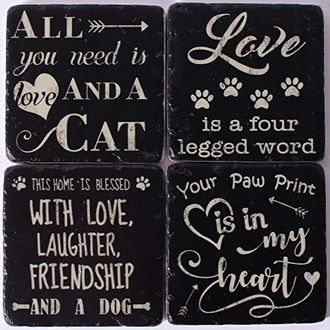 La Finesse Lafinesse Steinuntersetzer f&uuml;r hei&szlig; oder kalt - em7104, Steingut