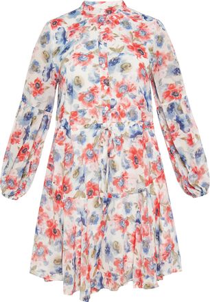 Usha Kleid Frauen Himmelblau